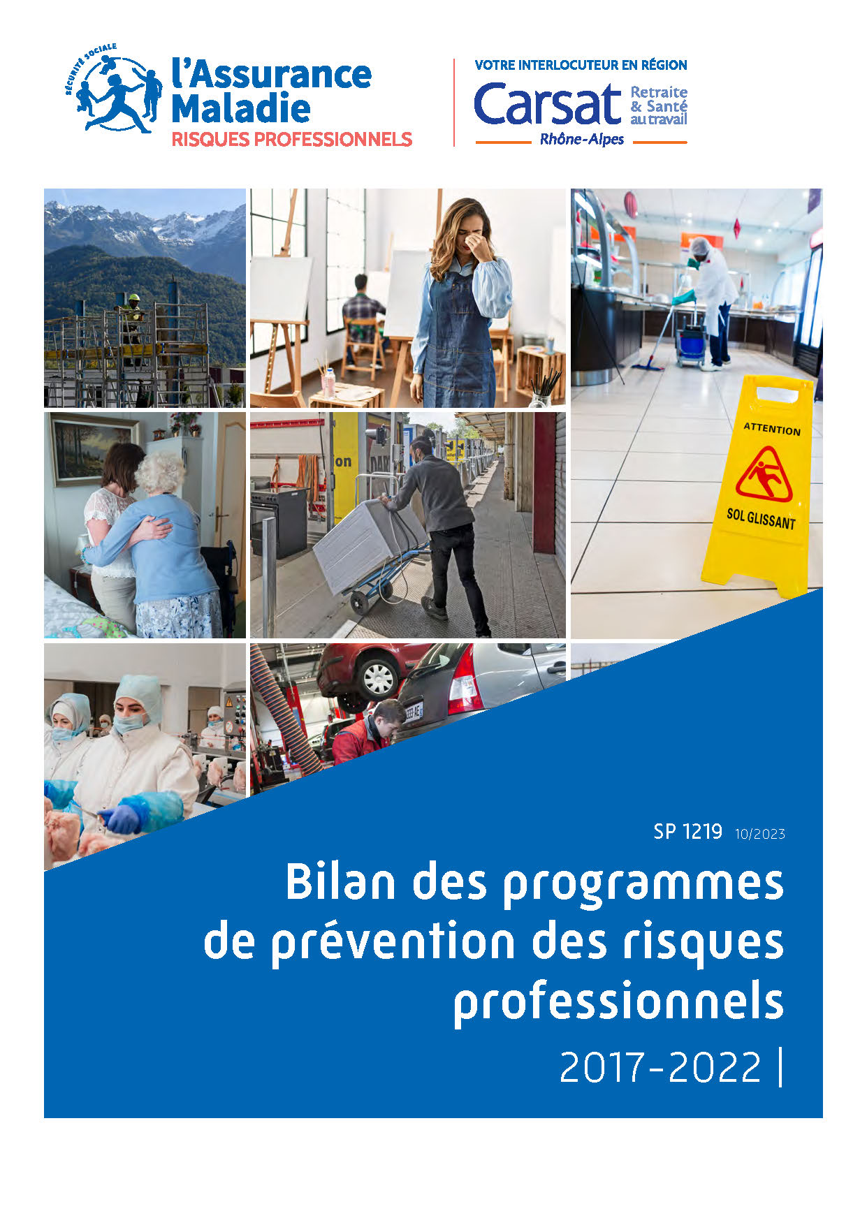 Bilan des programmes de prévention des risques professionnels 2017-2022